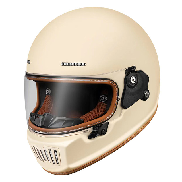 Taiwan Lubro Roadmaster Retro Full Helmet Cycling Men's and Women's ...