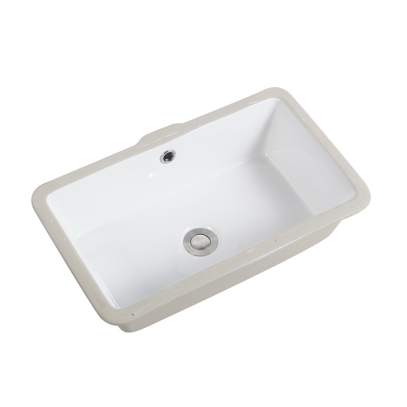 Ultra-Narrow Small Square Under-Counter Bathroom Basin