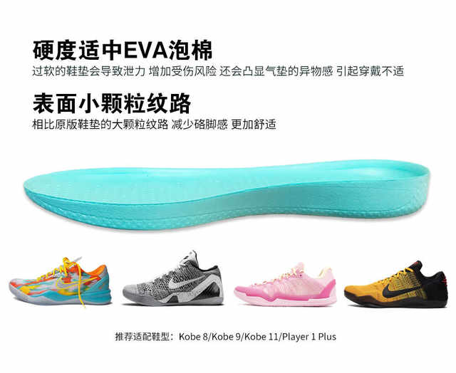 US8ACC replaceable midsole adapts to Kobe 8 Kobe 9 front and rear Zoom ...