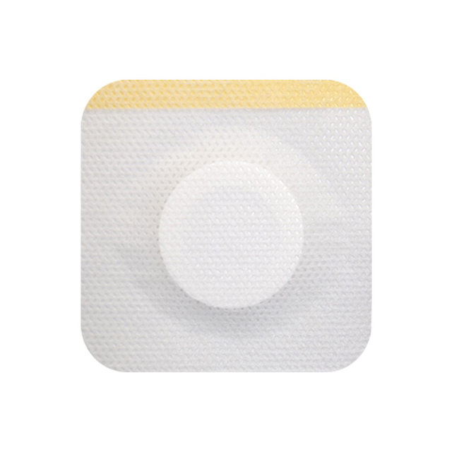 Non-woven hollow acupoint sticking breathable adhesive cloth navel ...