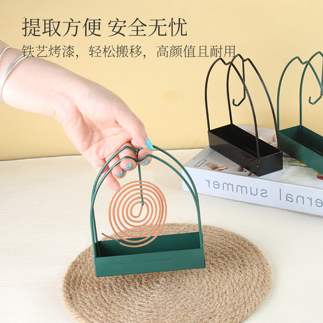 Simple mosquito incense rack, creative iron sandalwood rack holder ...