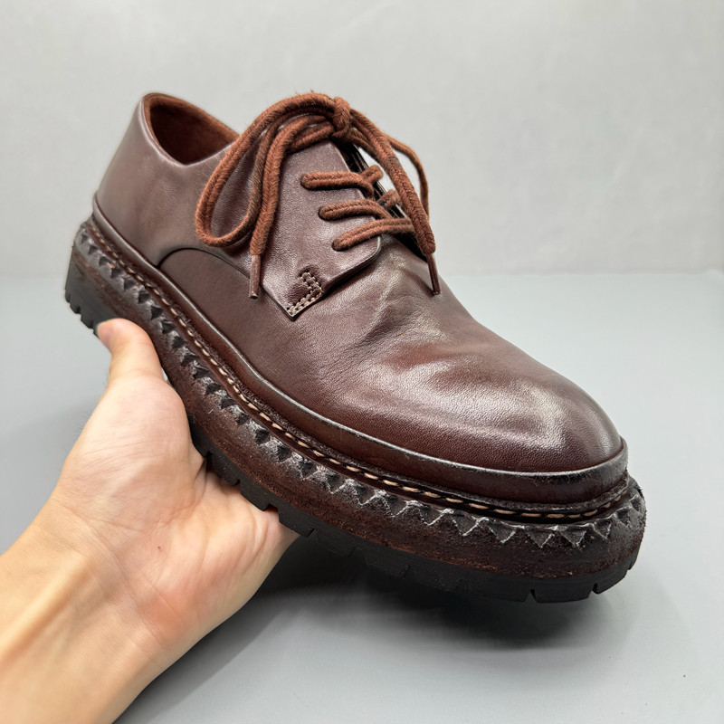 Goodyear handmade shoes, high-end cattle goods, heavy industry, washed ...