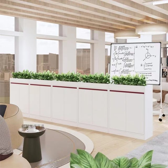 Office partition cabinet, screen cabinet, workshop fence cabinet, desk ...