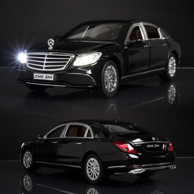 Simulation 1:24 Mercedes-Benz E300L alloy car model children's toy ...
