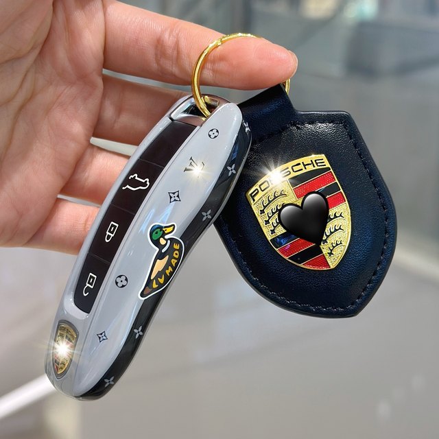Porsche key shell Cayenne Panamera key 911 buckle shell ...