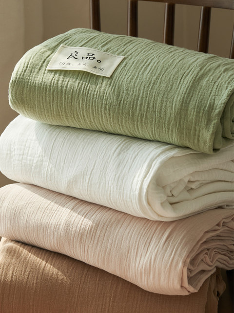 Class A pure cotton double-layer gauze sheet single piece 100 cotton ...