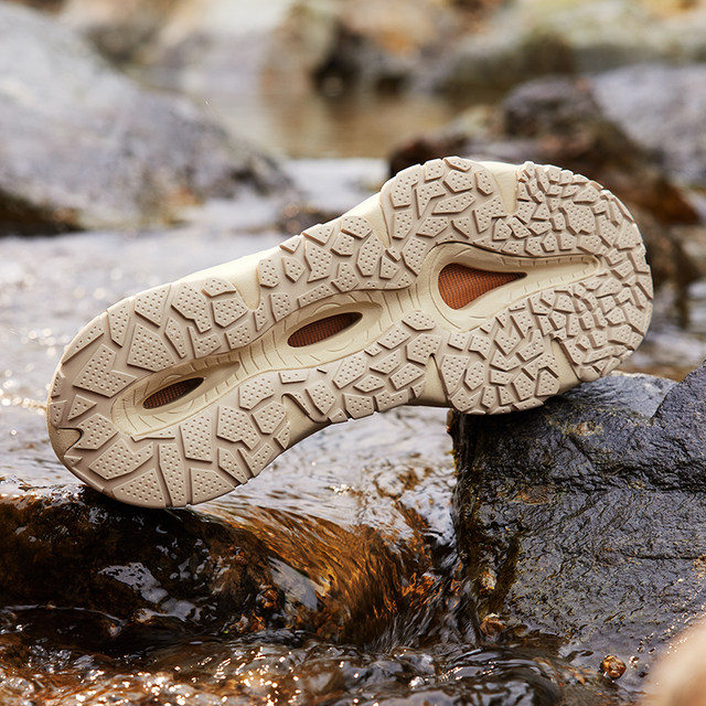 361 Men's Shoes Sports Shoes 2024 Summer New Hollow Breathable Wading ...