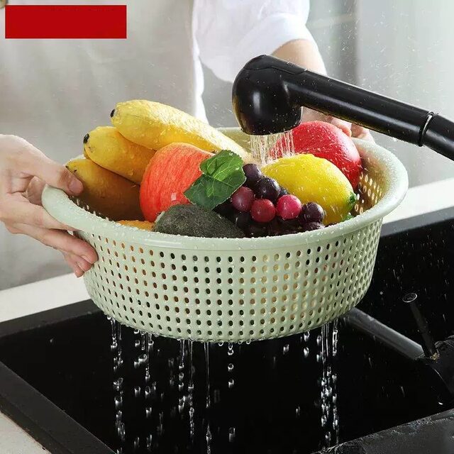 Vegetable Washing Basket Plastic Cut Out Vegetable Washing Basket ...