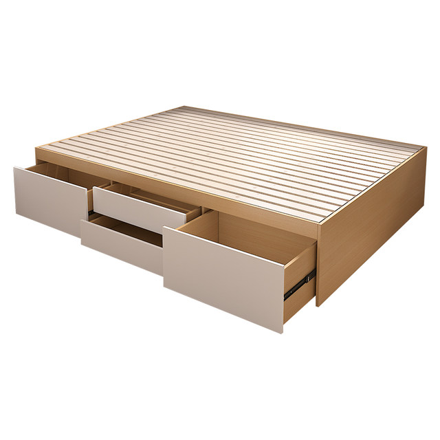 Customized bedside box high box storage tatami bed storage small ...