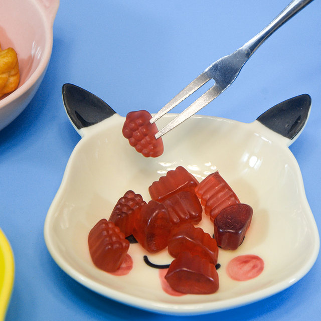 Cute cartoon ceramic small plate dipping sauce disc house snack plate ...