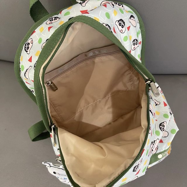 2024 New Women's Bag Crayon Shin-chan Backpack Fashionable Fun Printed ...