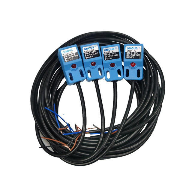 Square Proximity Switch Three-Wire Sn04-N Sensor Switch Npn Normally ...
