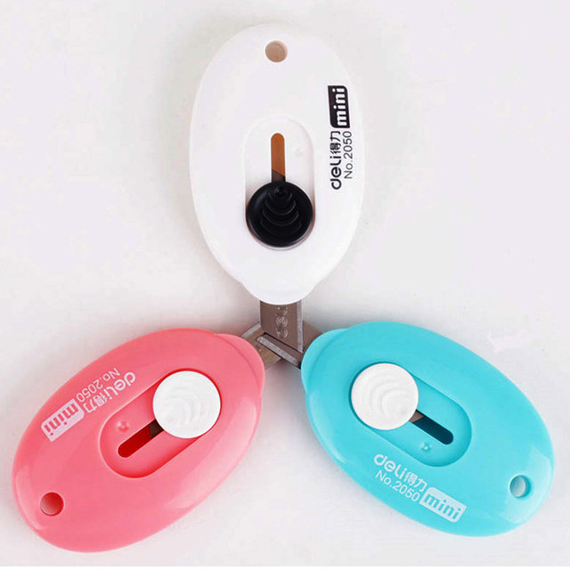 Deli Mini Cute Small Round Knife Small Utility Knife Stationery Small ...