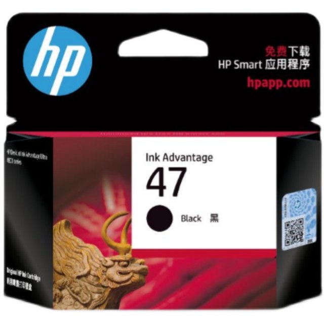 Original HP HP47 ink cartridge black color 48254826482948284877 printer ...