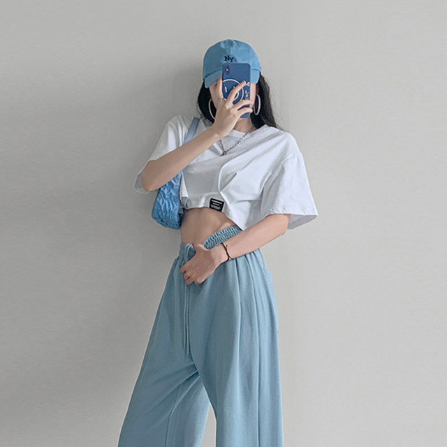 Girls' group singing clothes shirt clothing Zunba dance clothes kpop ...