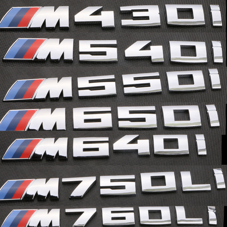BMW M Digital Standard Car Mark - M140i, M340i, M540i, M550i, M760Li ...