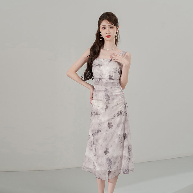 Korean Linlin Straight Dress 2024 New Women's Autumn and Winter temperament Limited high -level ...