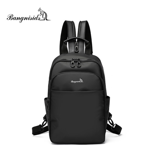 Men's small backpack, multifunctional chest crossbody bag, men's ...