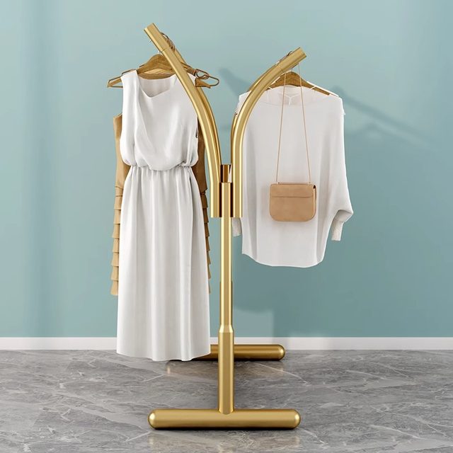 Clothing store display rack island rack floor-standing men's and women ...