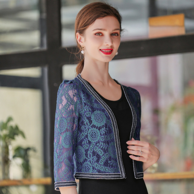 Small shawl with skirt, cheongsam shawl, summer lace cardigan, thin ...