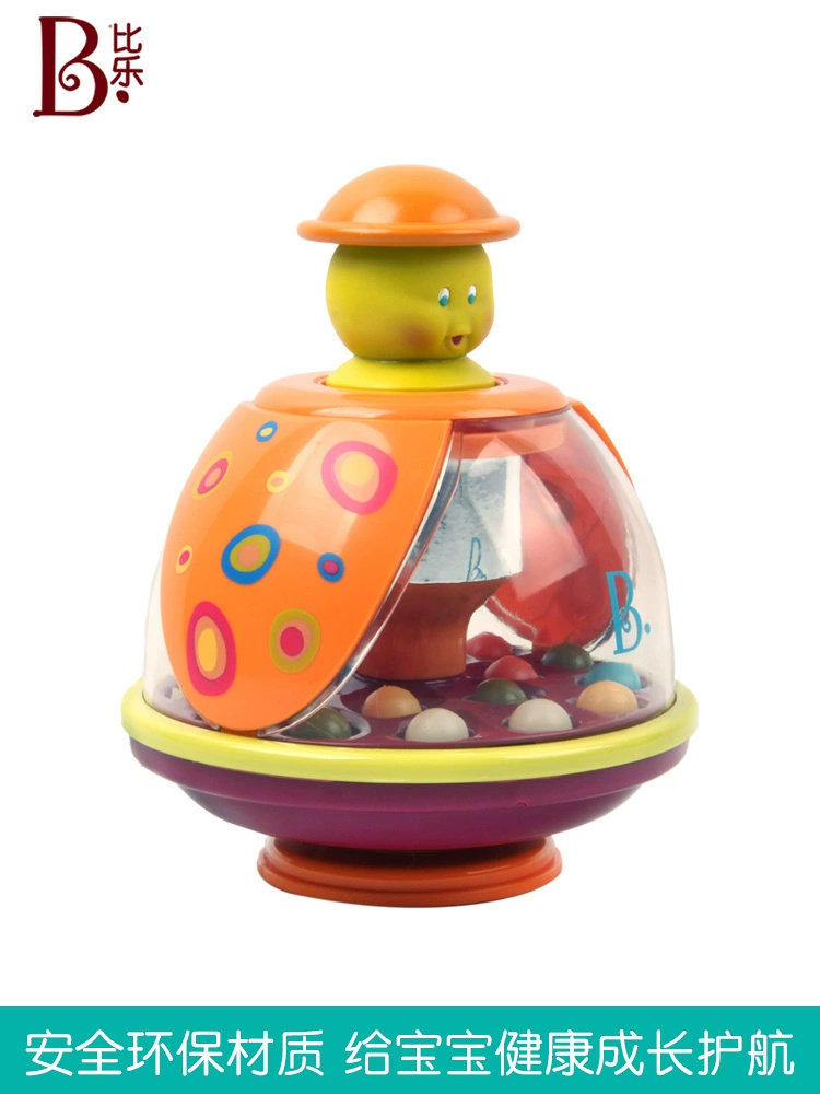 B.toys Baby Twists Press Jump Ball - Jouet en plastique pour tout-petits