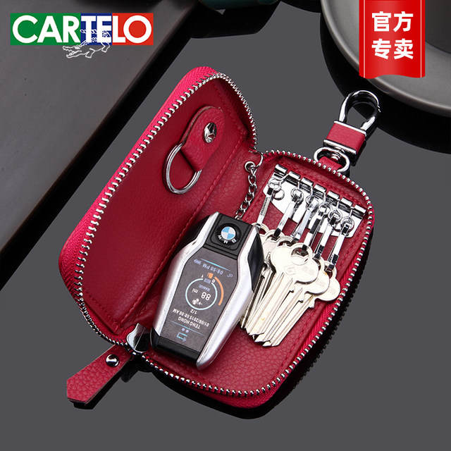 Kaidi Crocodile Leather Key Pack Male Large Capacity Multifunctional ...