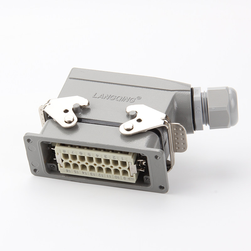Langqing 16-core heavy load connector HDC-He-016-1 Double buckle HDC-He ...