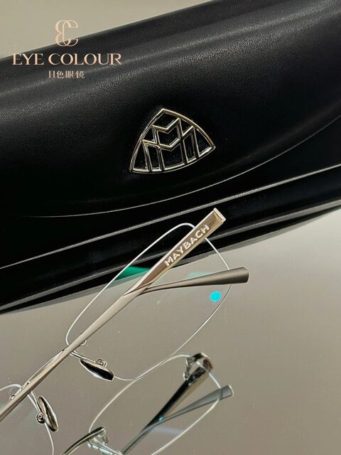 MAYBACH Maybach glasses THE HORIZON Men's frameless 18K German handmade ...