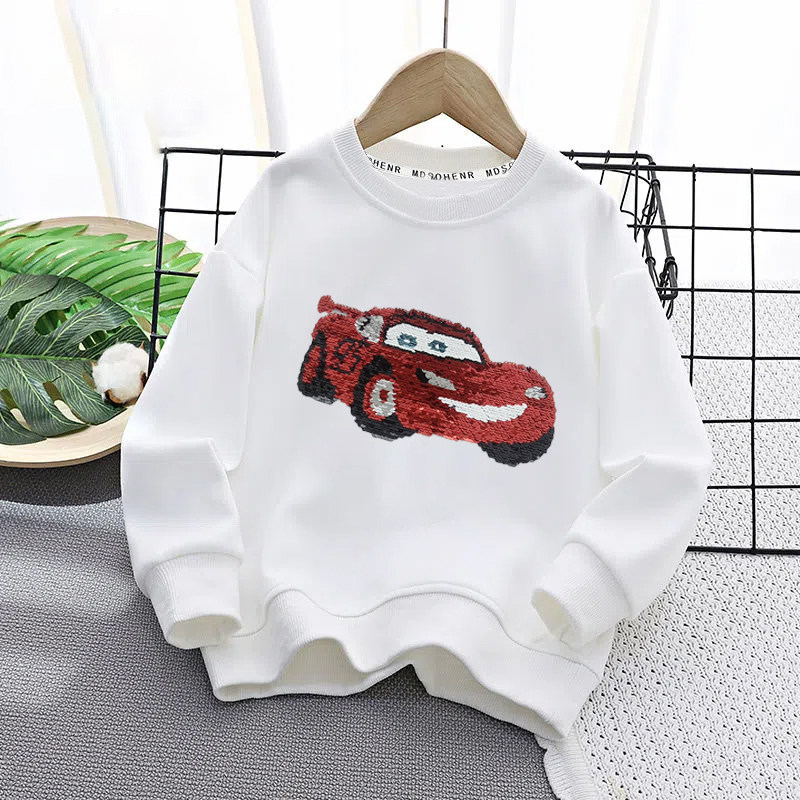 Spring and autumn children's color-changing sweatshirt long-sleeved ...