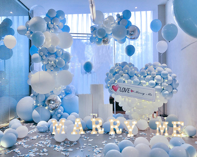 Proposal interior decoration set romantic confession creative supplies ...