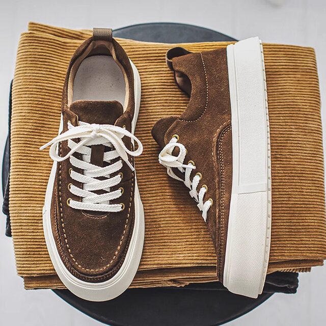 Large size men's workwear low-top shoes 45 spring casual versatile men ...