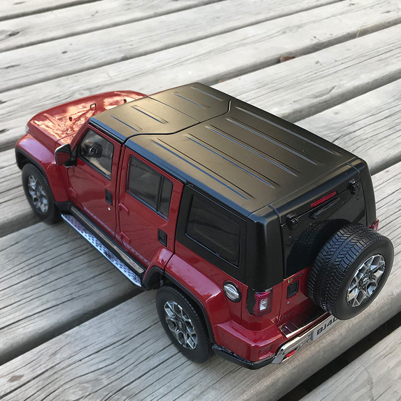 Original Beijing BJ40PLUS BAIC BJ40L 2018 off-road vehicle SUV1:18 ...