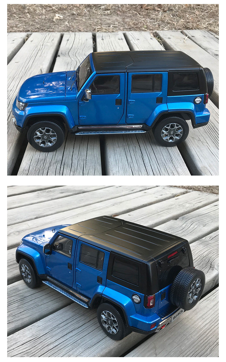 Original Beijing BJ40 PLUS BAIC BJ40L 2018 off-road vehicle SUV1:18 ...