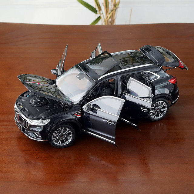 Century Dragon 1:18 FAW New Hongqi HS5 off-road SUV white alloy car ...