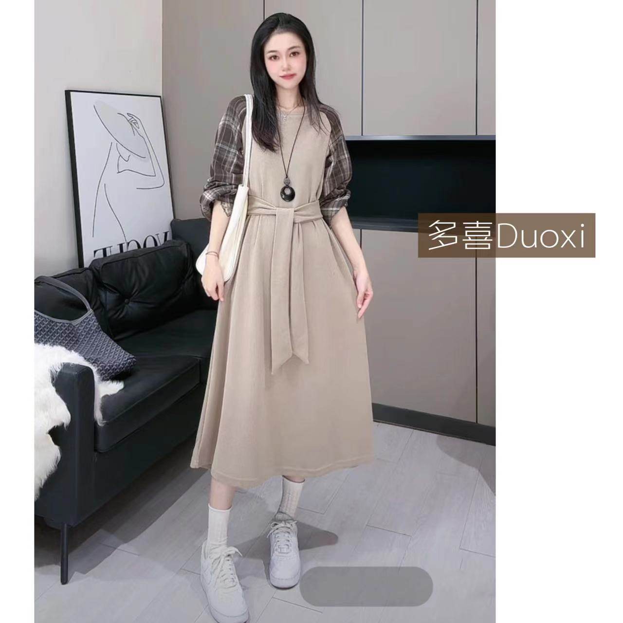 Duoxi+'Style Dress'G035# Autumn New Fashionable Fashionable and Casual ...