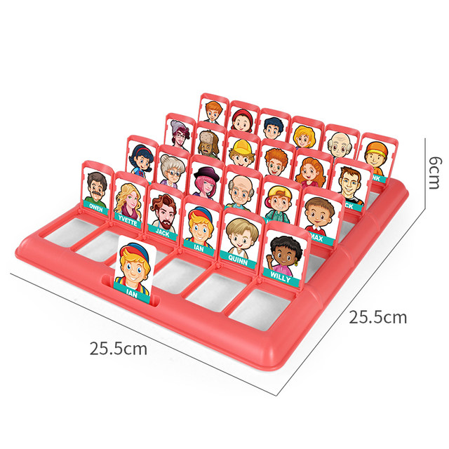 Guess who I am board game children's puzzle class parent-child ...