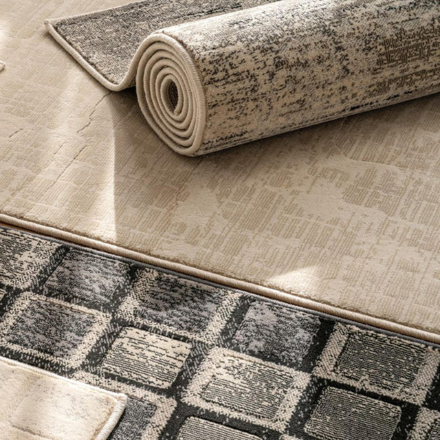 Xinyue French light luxury cream style simple carpet environmentally ...