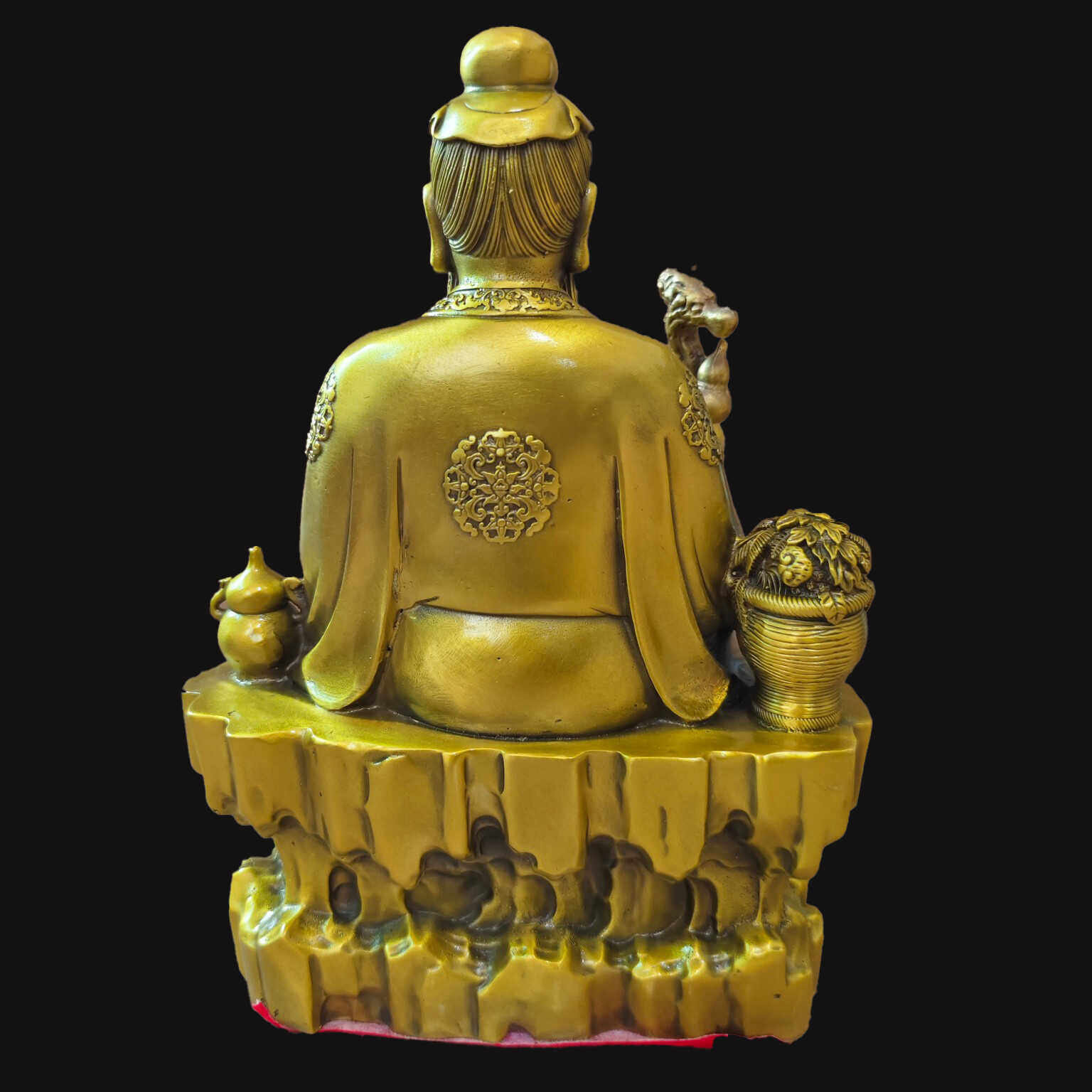 Pure brass Sun Simiao bronze statue ornaments of the indoor pharmacy ...