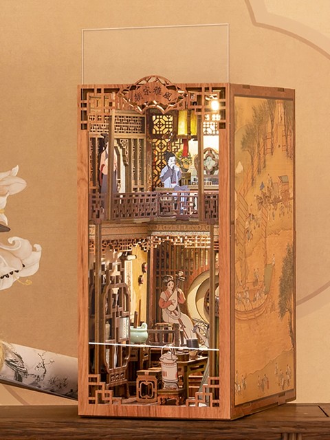 CUTEBEE Fengya Song Dynasty Gu Fengshu DIY House S three -dimensional ...