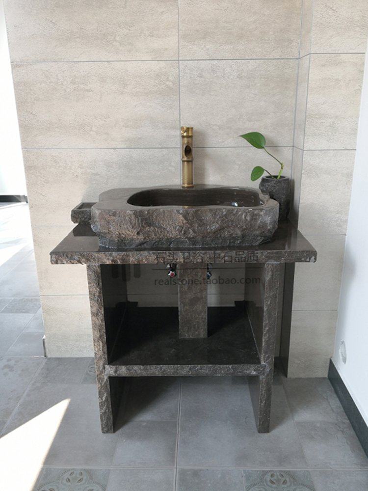 Lavabo de Mármol - Abrevadero de Piedra para Exterior, Pileta de Fregar ...