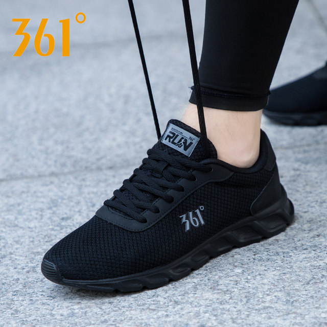 361 men's shoes breathable mesh running shoes summer mesh shoes all ...
