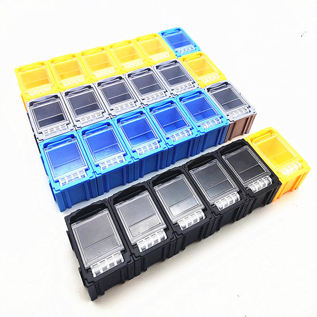 Manbei anti-static patch component box mutually assembled electronic ...