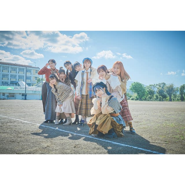 Japanese original Japanese 2D idol group Aqours 9th anniversary photo ...