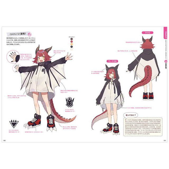 [in Stock] Japanese Original Kemono Ear Character Design Book Anime ...