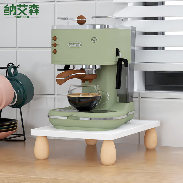Coffee machine elevated rack counter top cushion desk top elevated ...