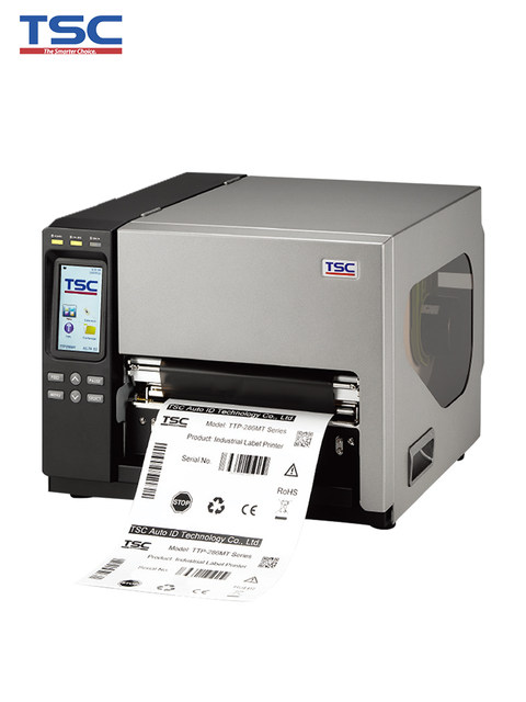 Taiwan TSC TTP-384M wide-format barcode printer Label printer ...