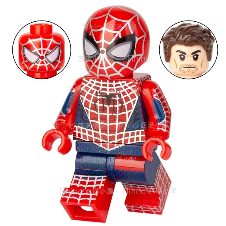 Compatible with LEGO Spider-Man 3 villain Dr. Octopus Green Devil ...