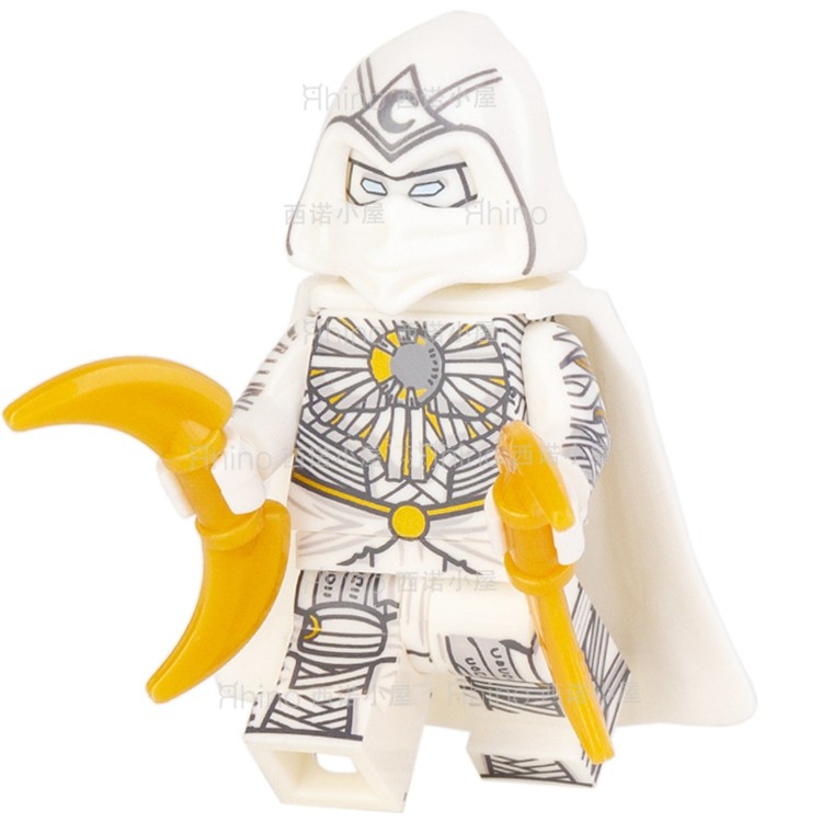 American TV series Moon Knight puzzle building block man-figure toy ...