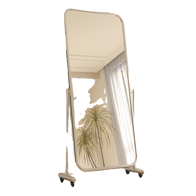 High-definition full-body mirror to show tallness and slimming ...