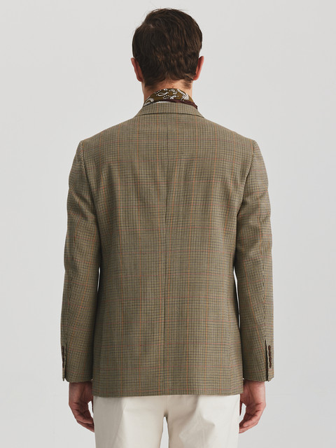 SCOFIELD men's autumn 24 new retro business fashion plaid silhouette ...